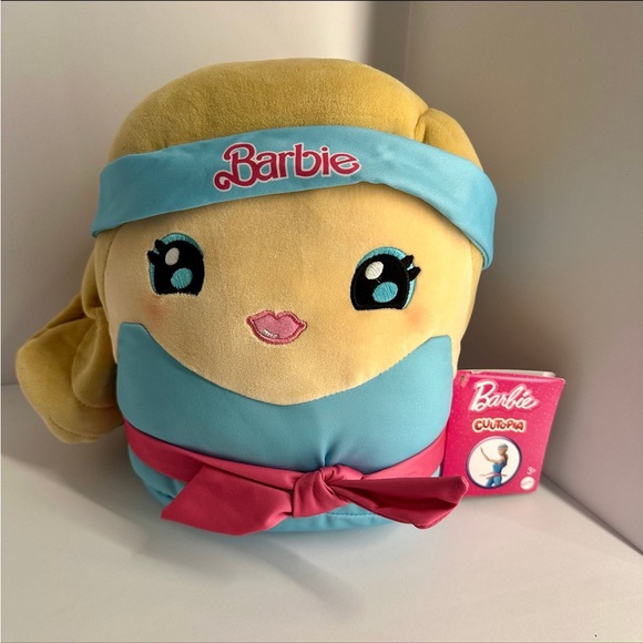 Mattel | Toys | Mattel Barbie Cutie Plush With Blue And Pink Accents ...
